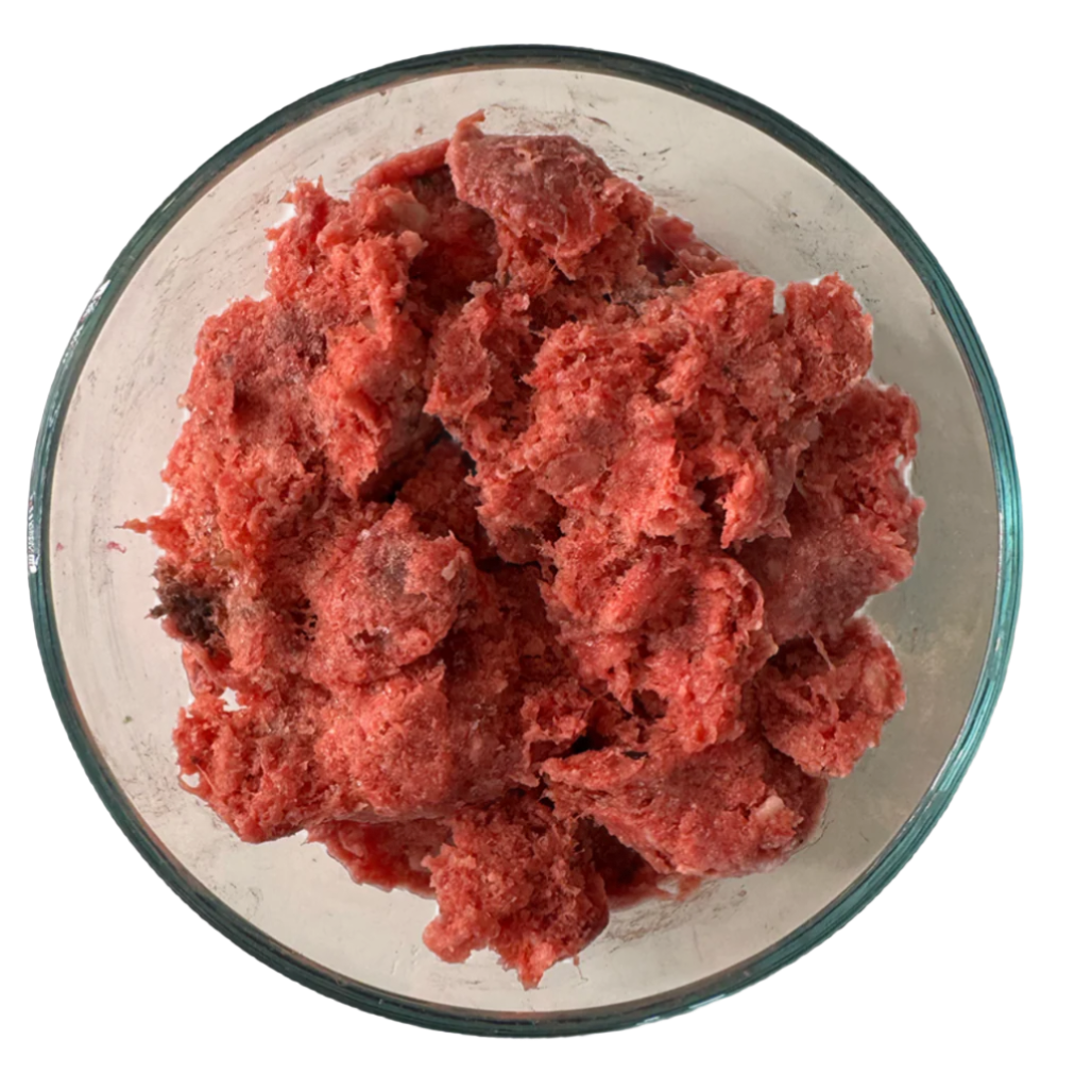 Beef Prey Model with Tripe, 80/10/10, 2 lb Chub – Albright's Raw Pet Food